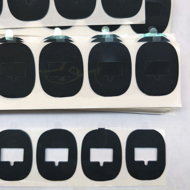 TESA 66824 Black Color PE Foam Shock Absorbing Double-sided Tape