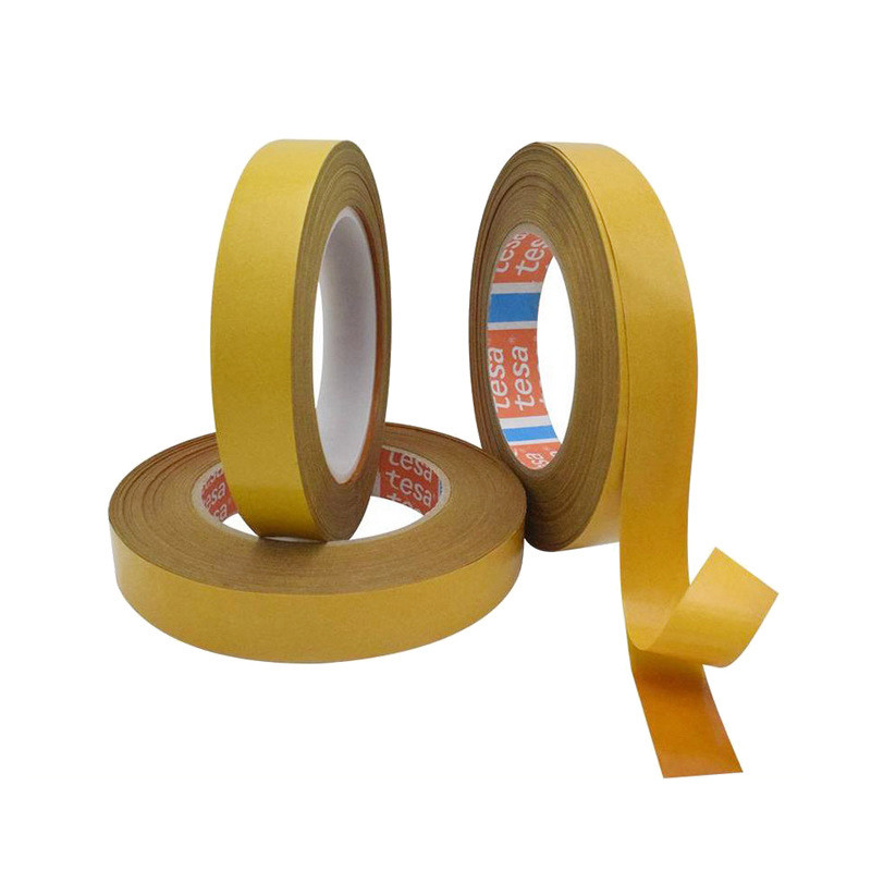 TESA 8475 Amber Color Non-substrate Hot Melt Double sided Tape